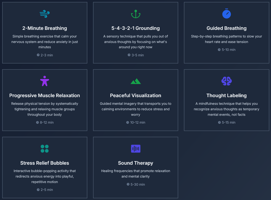 Anxiety Toolkit v1.1.0 - Free Download - OlderGeeks.com Freeware Downloads