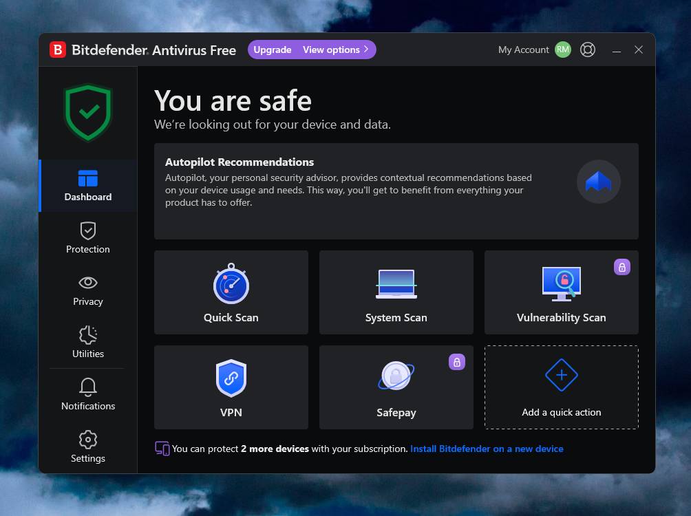 BitDefender Antivirus Free Edition v27.0.55.303 - Free Download ...