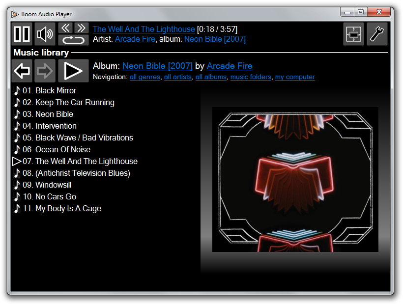 Boom Audio Player v1.0.38 - Free Download - OlderGeeks.com Freeware ...