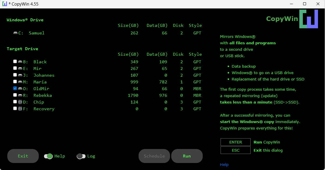 CopyWin v4.68 - Free Download - OlderGeeks.com Freeware Downloads