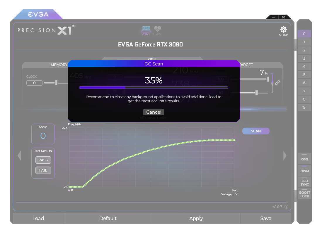 EVGA Precision X1 v1.2.2.0 - Free Download - OlderGeeks.com Freeware ...