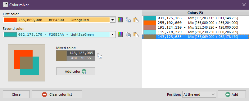 Free Color Picker v1.2.1 - Free Download - OlderGeeks.com Freeware ...