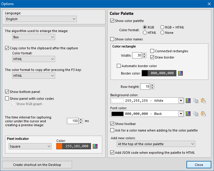 Free Color Picker v1.2.1 - Free Download - OlderGeeks.com Freeware ...