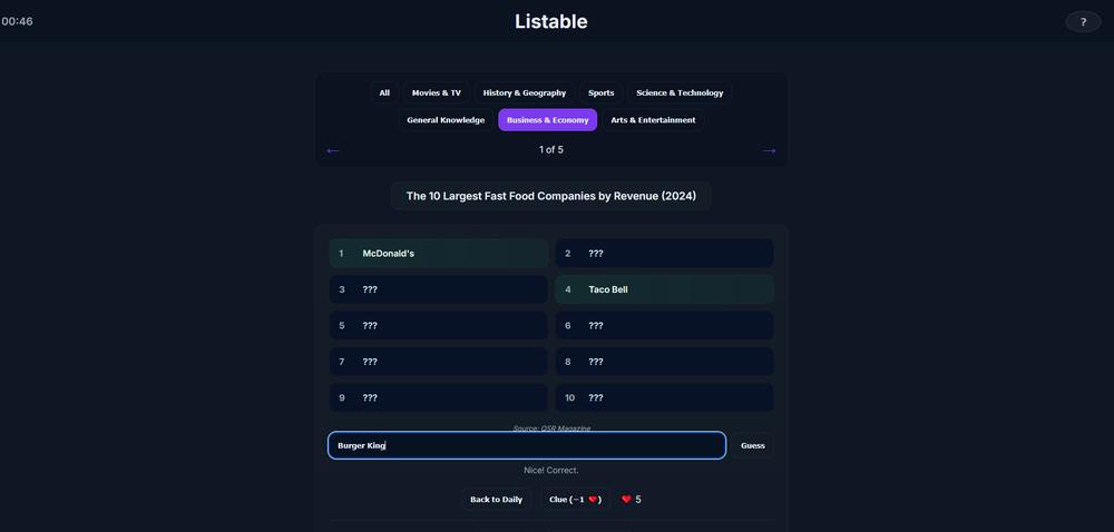 Listable v1.0 - Free Download - OlderGeeks.com Freeware Downloads