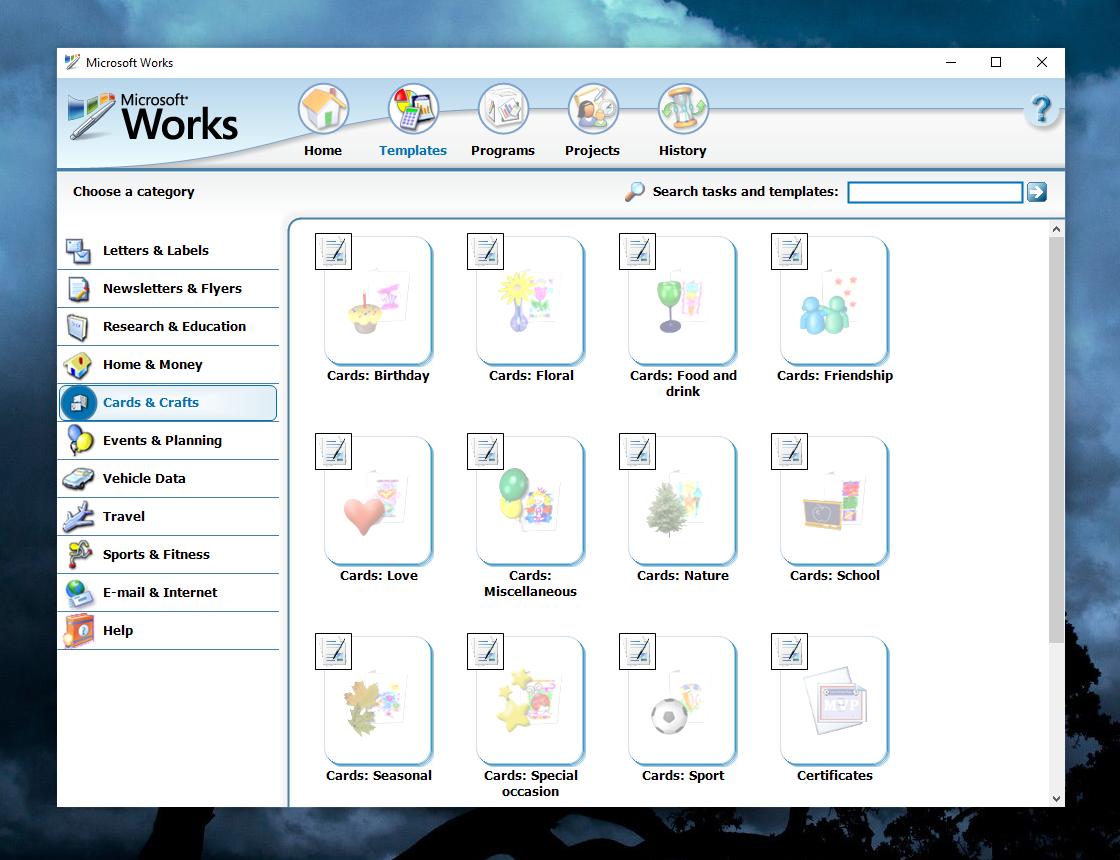 Microsoft Works 9 (ISO) - Free Download - OlderGeeks.com Freeware Downloads