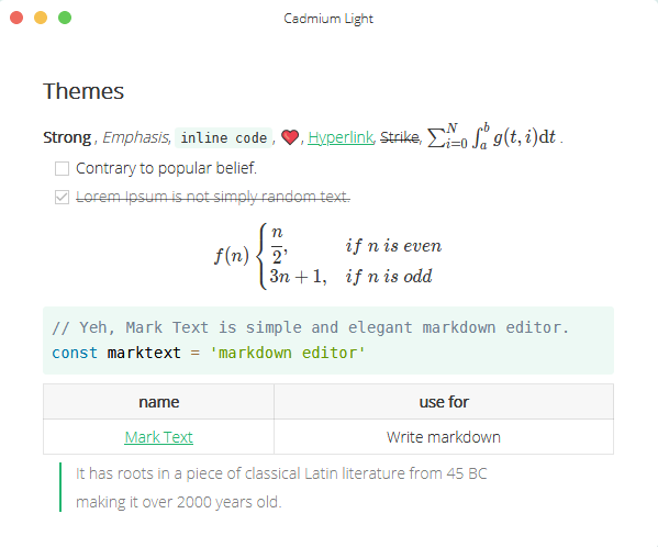 Mark Text v0.16.2 - Free Download - OlderGeeks.com Freeware Downloads