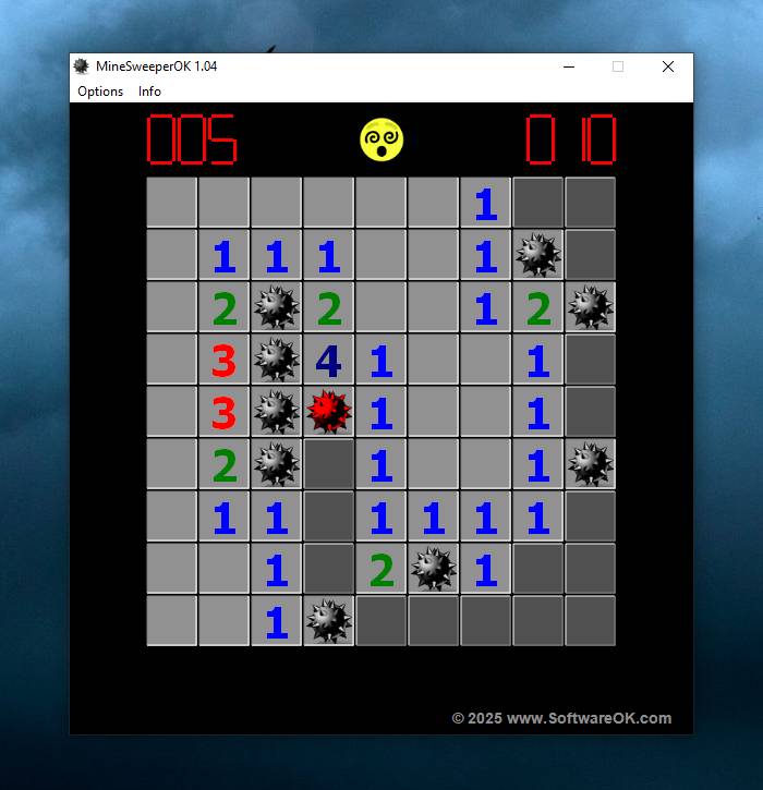 MineSweeperOK v1.03 - Free Download - OlderGeeks.com Freeware Downloads