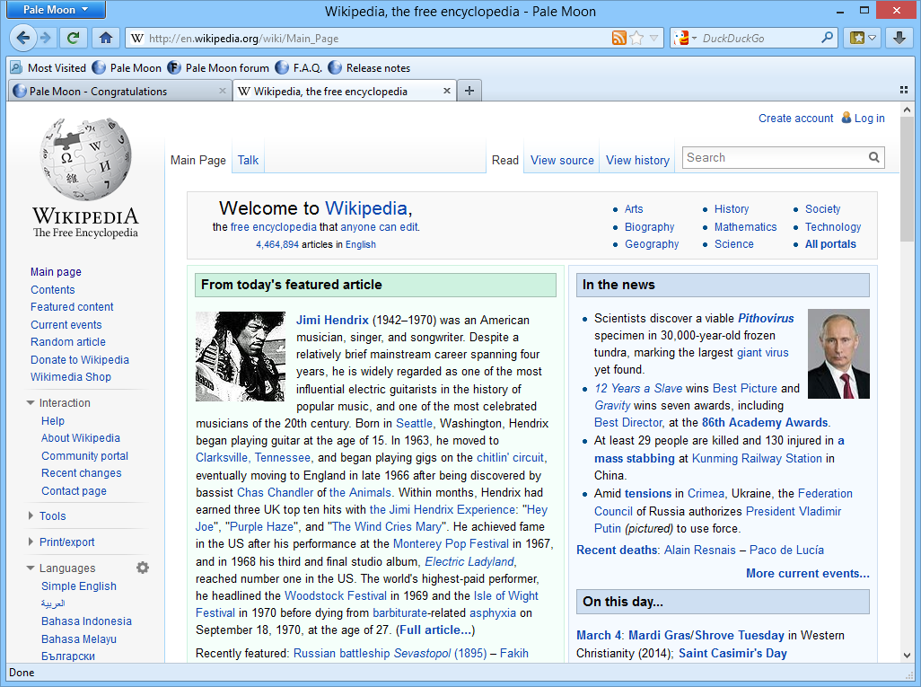 Viewing Pale Moon v33.2.1 - OlderGeeks.com Freeware Downloads