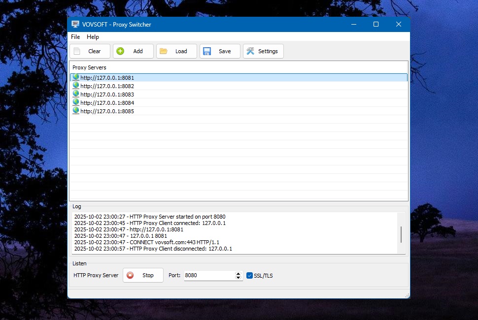 Proxy Switcher v1.0 - Free Download - OlderGeeks.com Freeware Downloads