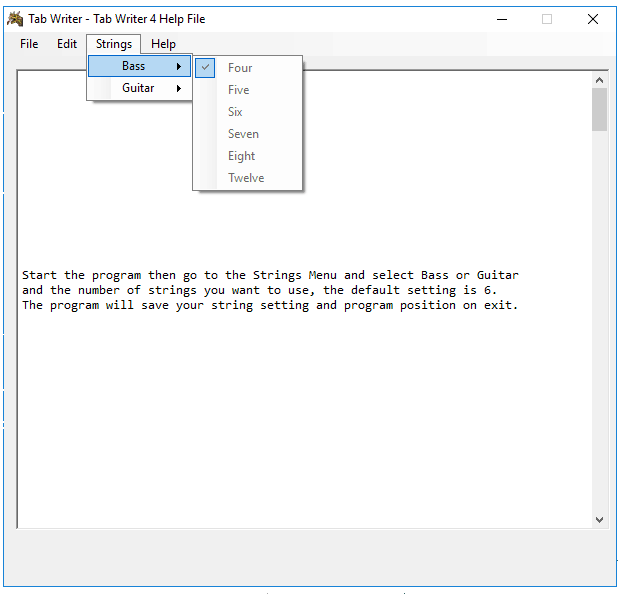 Tab Writer v4.0.1 - Free Download - OlderGeeks.com Freeware Downloads