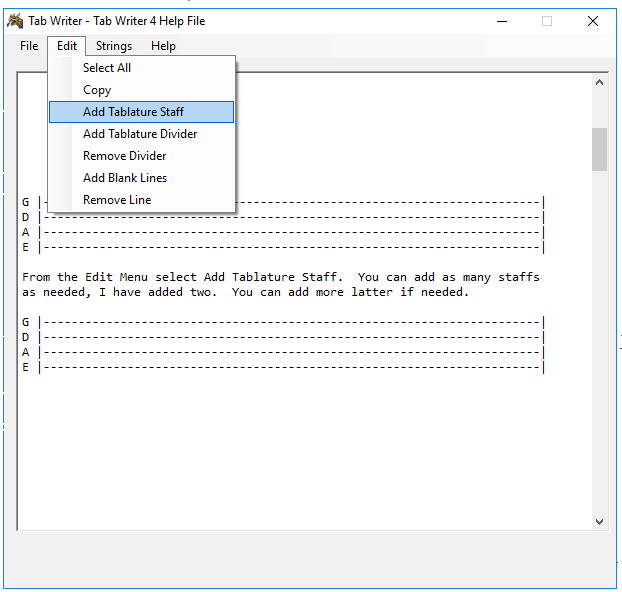 Tab Writer v4.0.1 - Free Download - OlderGeeks.com Freeware Downloads
