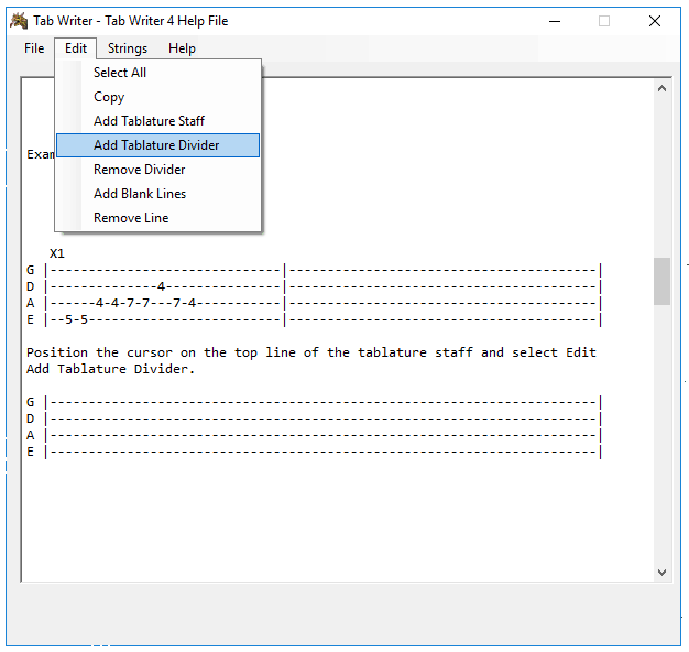 Tab Writer v4.0.1 - Free Download - OlderGeeks.com Freeware Downloads