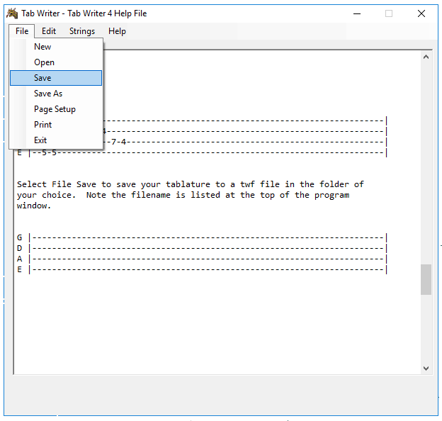 Tab Writer v4.0.1 - Free Download - OlderGeeks.com Freeware Downloads