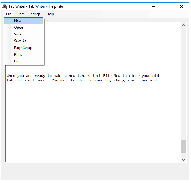 Viewing Tab Writer v4.0.1 - OlderGeeks.com Freeware Downloads