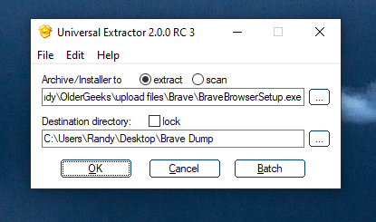 Universal Extractor 2 v2.0.0 RC3 - Free Download - OlderGeeks.com ...