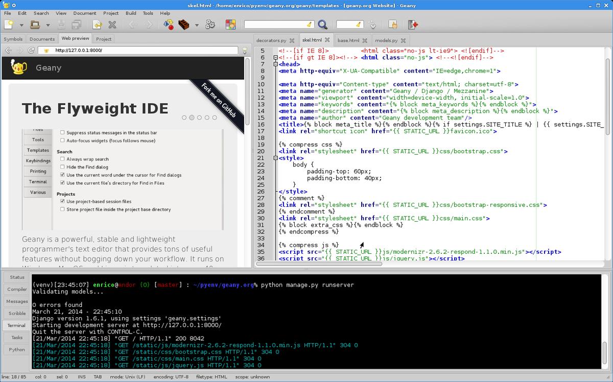 Geany v2.1.0 - Free Download - OlderGeeks.com Freeware Downloads